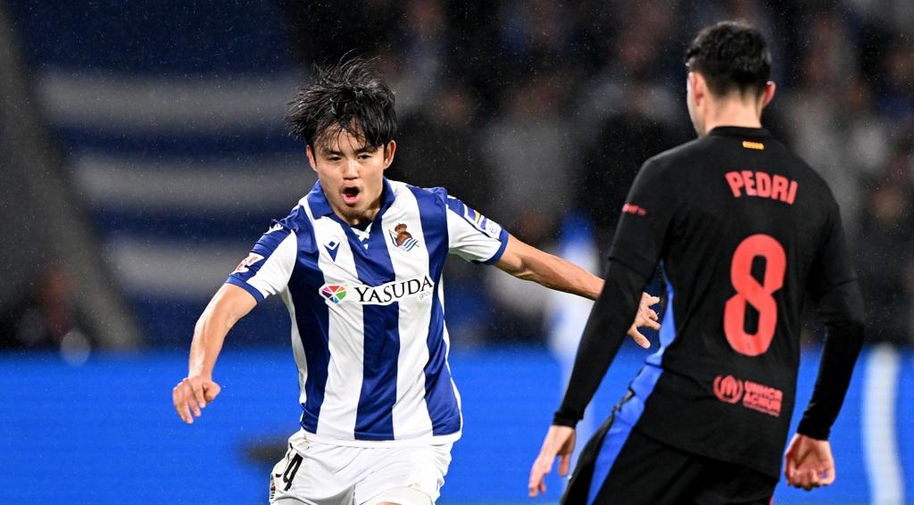 久保建英、バルセロナ戦でMVPの活躍！ペドリはソシエダの守備に脱帽「どう打開すればいいのか分からなかった」 ｜Qoly サッカーニュース