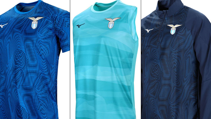 鎌田もさっそく着用！ラツィオ、完全新作の「MIZUNOトレーニングコレクション」が登場 ｜Qoly サッカーニュース